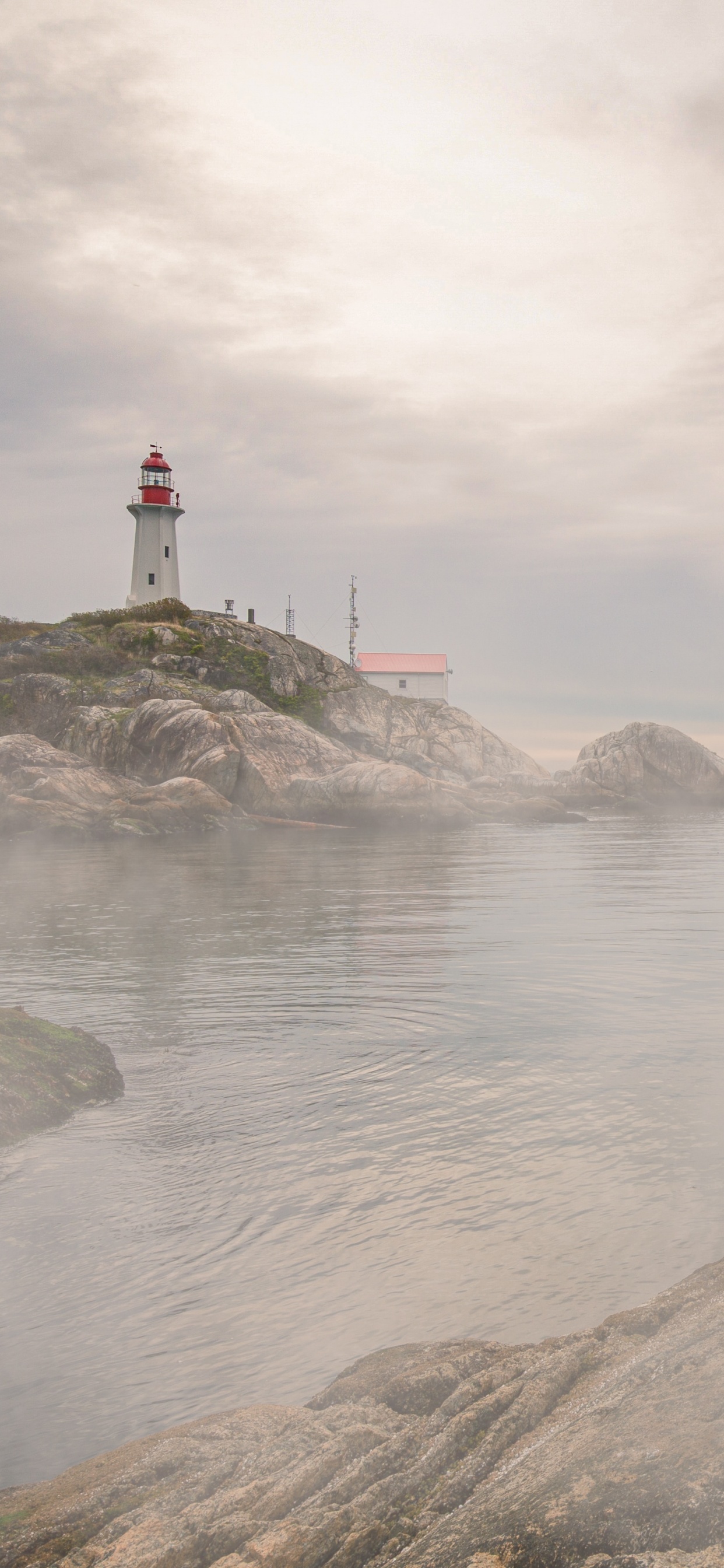 Обои море, Маяк, волна, Сигнальная башня, вышка для iPhone XS Max ...