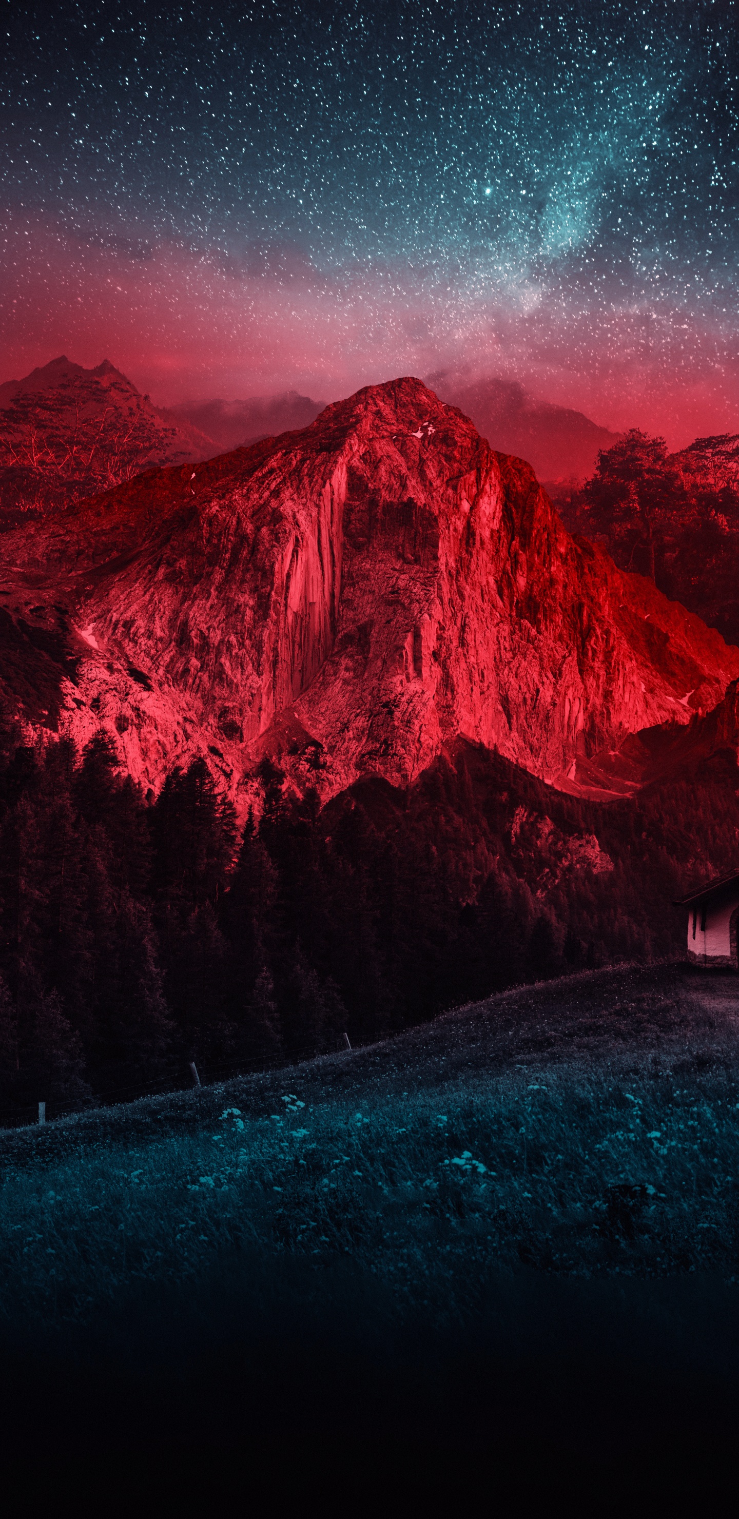 Обои природа, атмосфера, гора, мир, природный ландшафт для Samsung Galaxy S8/S8+/S9/S9+/Note 8 ...