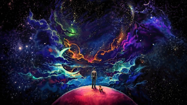 Обои цифровое искусство, живопись, арт, произведение искусства, графика ...